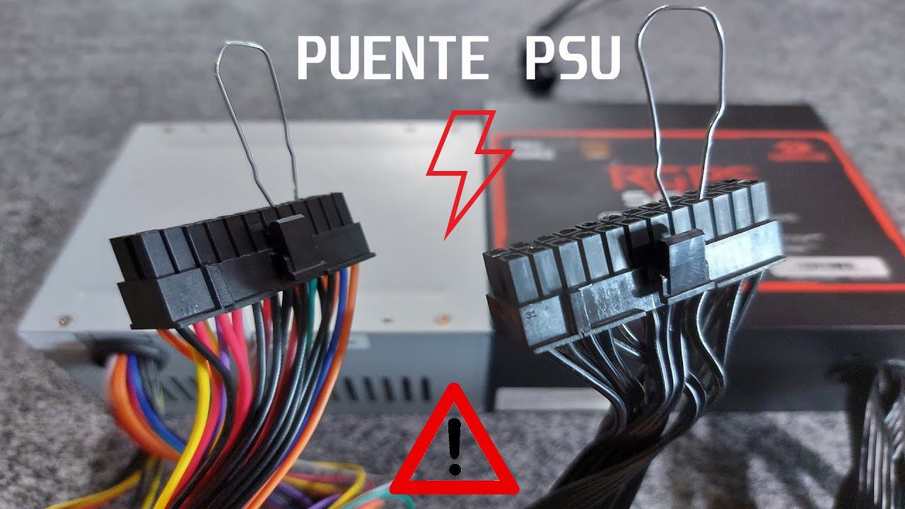 Cómo encender una fuente de PC sin conectarla a la computadora
